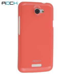 ROCK Nakedshell Glossy Colour Case for HTC One X / XL / X+ - Coral Pink ...