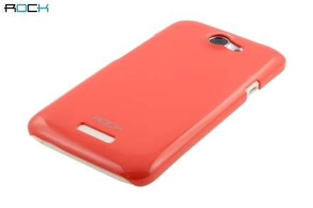 ROCK Nakedshell Glossy Colour Case for HTC One X / XL / X+ - Coral Pink ...