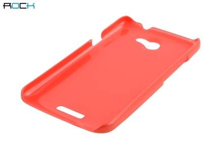 ROCK Nakedshell Glossy Colour Case for HTC One X / XL / X+ - Coral Pink ...
