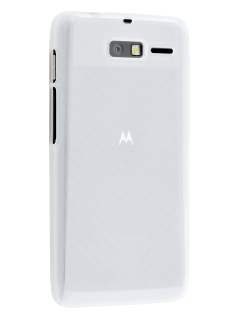 Motorola RAZR M 4G XT905 TPU Gel Case - Frosted Clear | Mobile-Mate