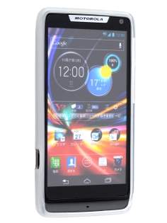 Motorola RAZR M 4G XT905 TPU Gel Case - Frosted Clear | Mobile-Mate