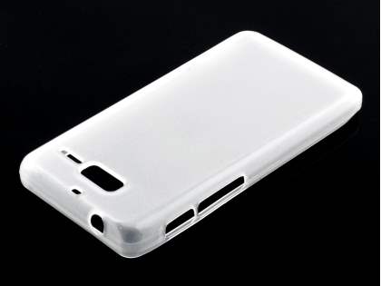 Motorola RAZR M 4G XT905 TPU Gel Case - Frosted Clear | Mobile-Mate