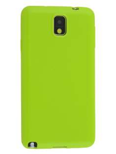Colour TPU Gel Case for Samsung Galaxy Note 3 - Lime Green | Mobile-Mate