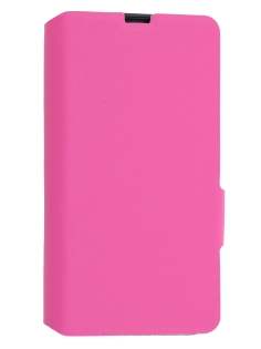 Slim Genuine Leather Portfolio Case for Nokia Lumia 635/636/630 - Pink ...